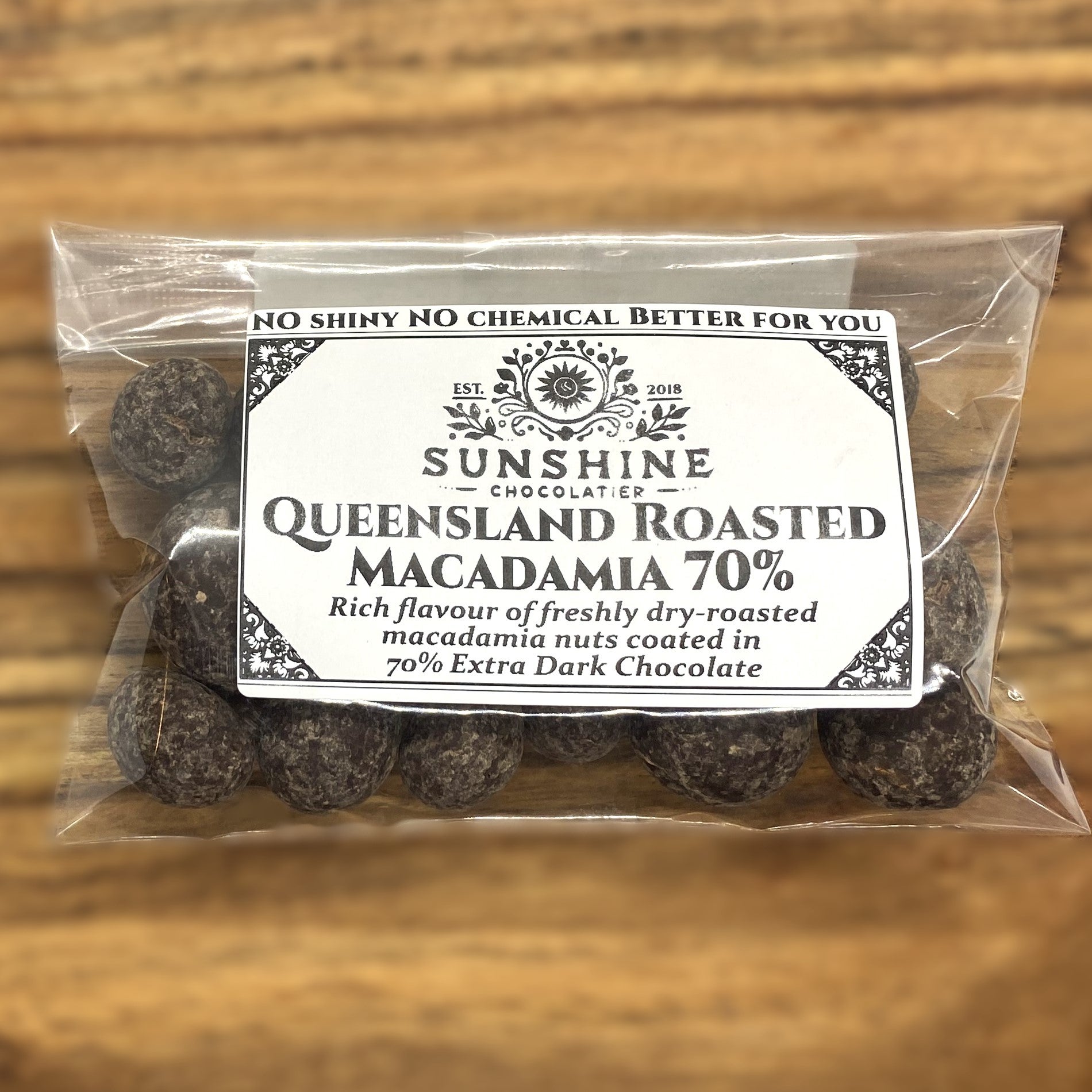 Queensland Roasted Macadamia - Dark | Sunshine Chocolatier
